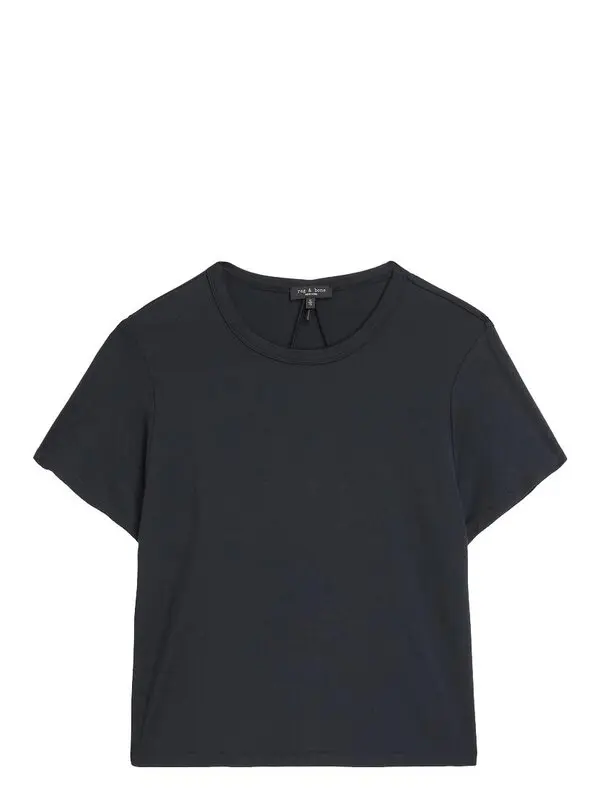 Rag & Bone Luca Modal-blend Jersey T-shirt - Black