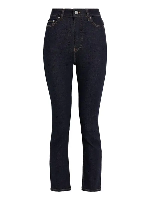 GANNI High-rise Skinny Jeans - Dark Denim