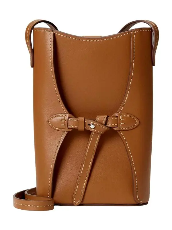 Ralph Lauren The Calfskin Pouch - Brown