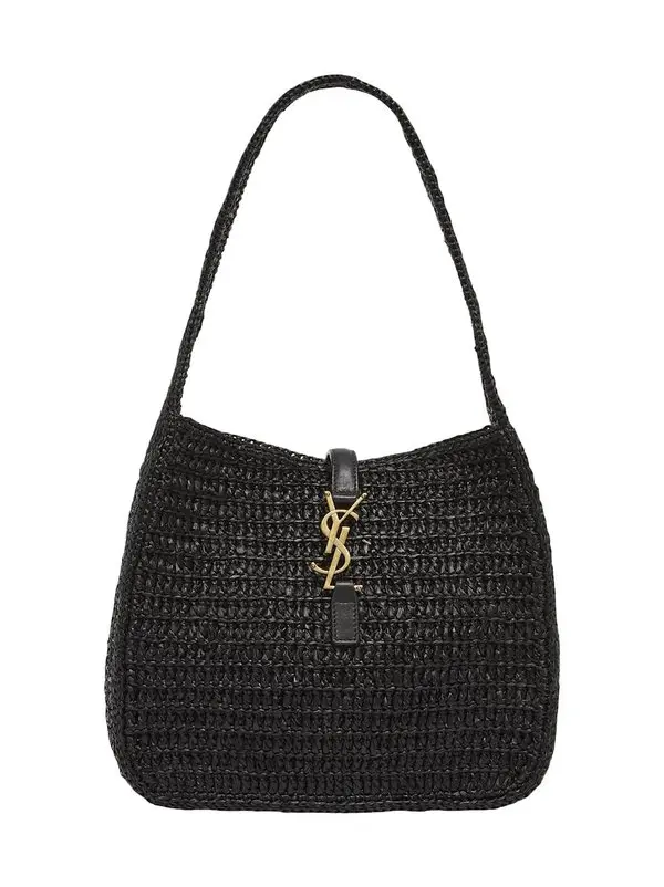 Saint Laurent Le 5 A 7 Small Hobo Bag - Nero