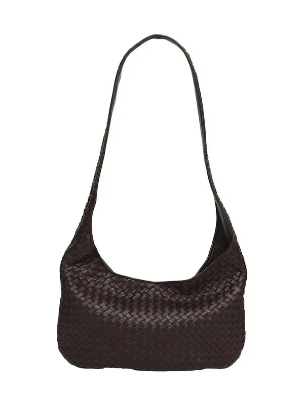 Bottega Veneta Intrecciato Leather Crossbody Bag - Fondant