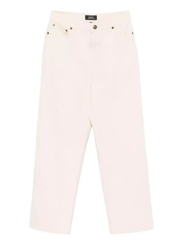 A.p.c. Sailor Cropped Jeans - Neutrals