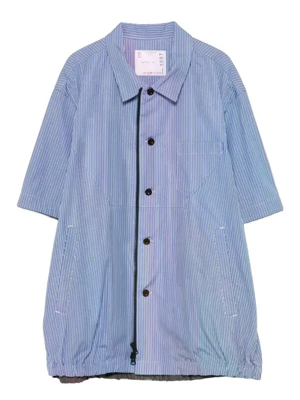 Sacai Striped Shirt - Blue