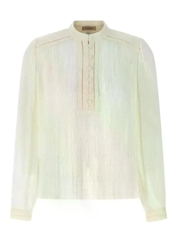 TWINSET Georgette Blouse - White