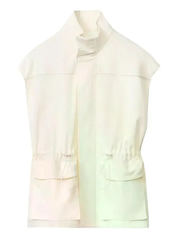 Fabiana Filippi Relaxed Gilet - White