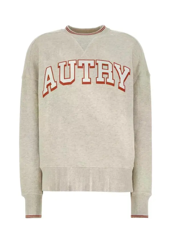 AUTRY Logo-print Sweatshirt - Grey