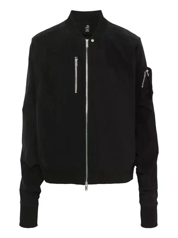 THOM KROM Ripstop Bomber Jacket - Black