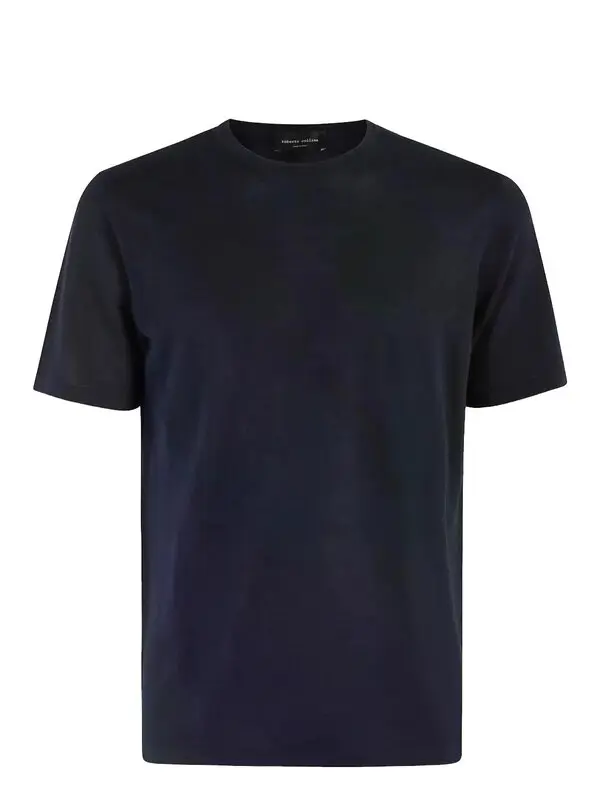 ROBERTO COLLINA Cotton T-shirt - Blue