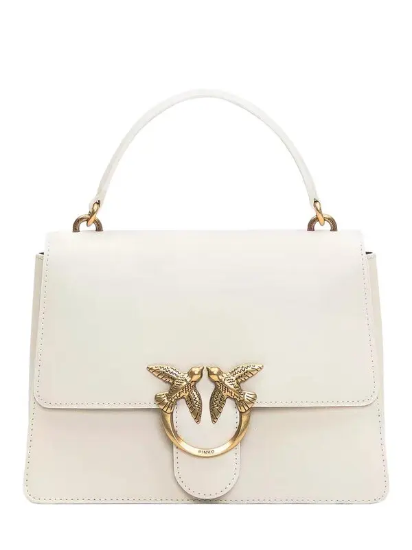 Pinko Classic Love Tote - White