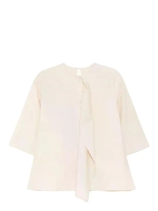 LAUREN MANOOGIAN Panel Shirt - Neutrals