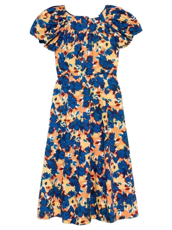 Ulla Johnson Imara Midi Dress - Blue