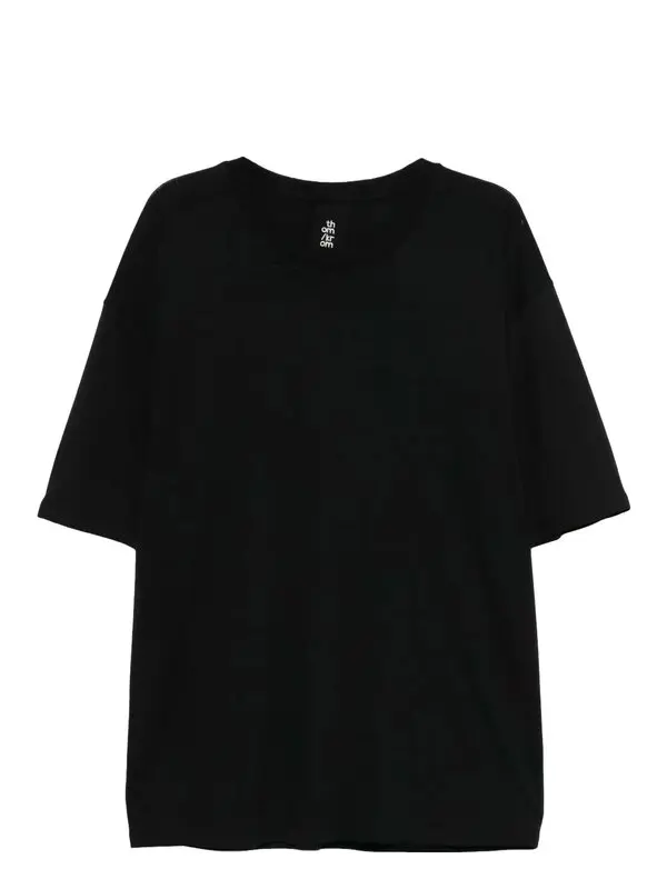 THOM KROM Lightweight-jersey T-shirt - Black