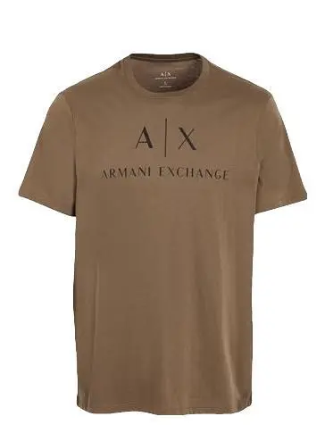 Armani Exchange T-shirt Size Cotton - Beige