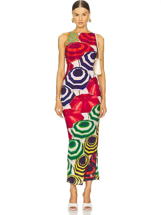 MUMA WORLD Electra Maxi Dress - Riviera