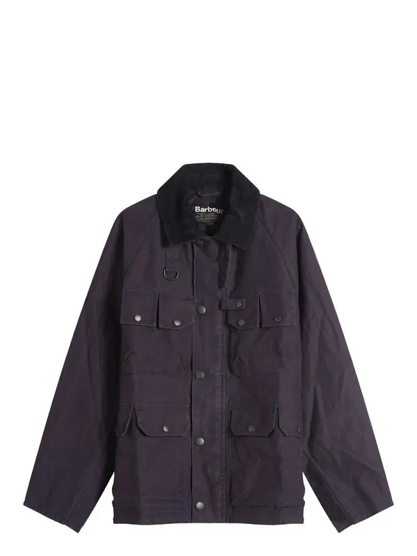 Barbour Heritage+ Modified Dryfly Casual Jacket - Navy