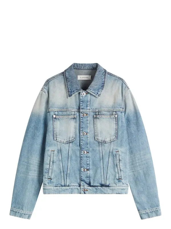 LANVIN Denim Jacket - Light Blue