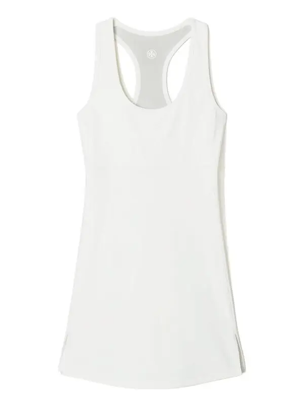 Tory Burch Performance Mesh Tennis Dress - Snow White