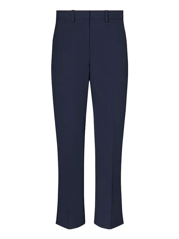 Tory Burch Cropped Stretch Golf Pant - Medium Navy