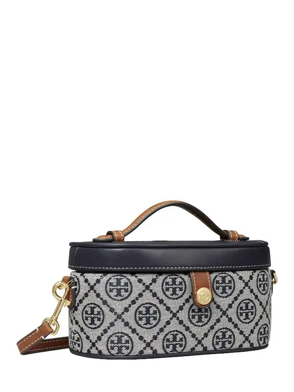 Tory Burch T Monogram Vanity Case - Tory Navy