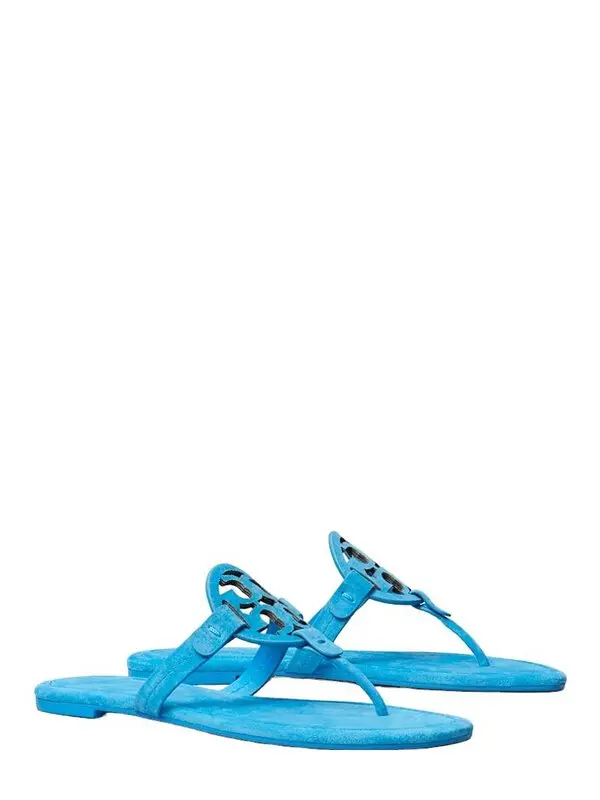 Tory Burch Miller Suede Sandal - Deep Blue