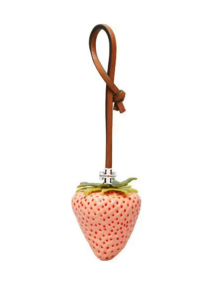 Tory Burch Strawberry Bag Charm - Sweet Pink/minium