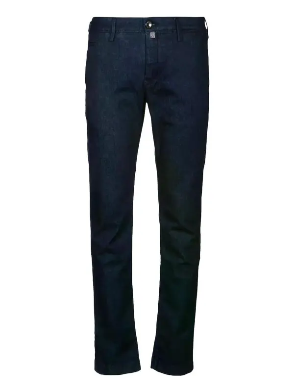 Jacob Cohen Logo-tag Trousers - Blue