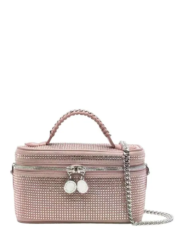 Stella McCartney Allover-crystal Cross Body Bag - Pink