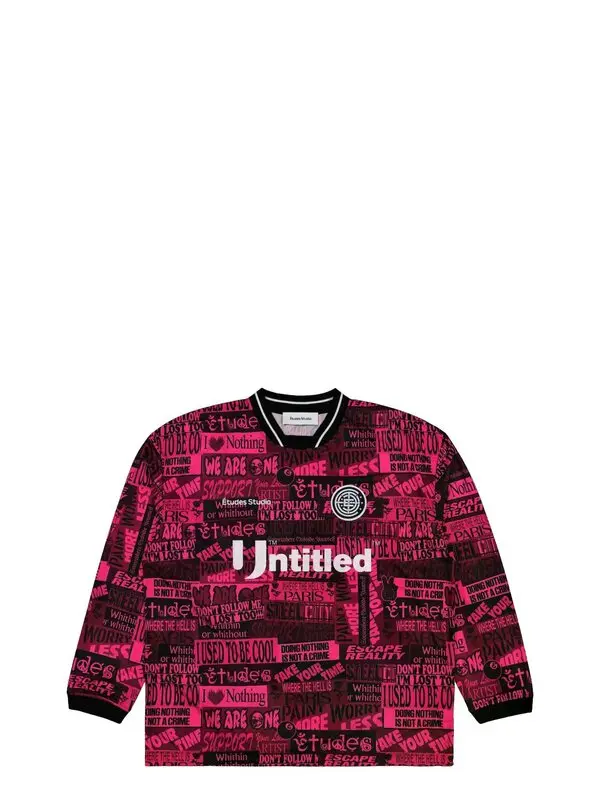 ÉTUDES STUDIO Soccer T-shirt - Pink