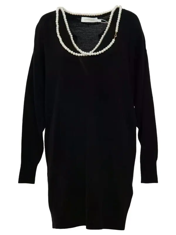 Zimmermann Crush Mini Dress - Black