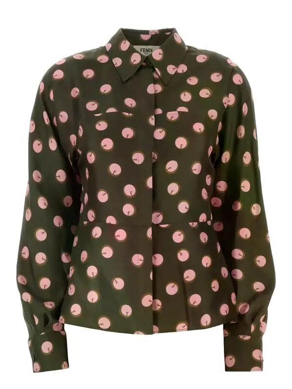 Fendi Silk Shirt - Green