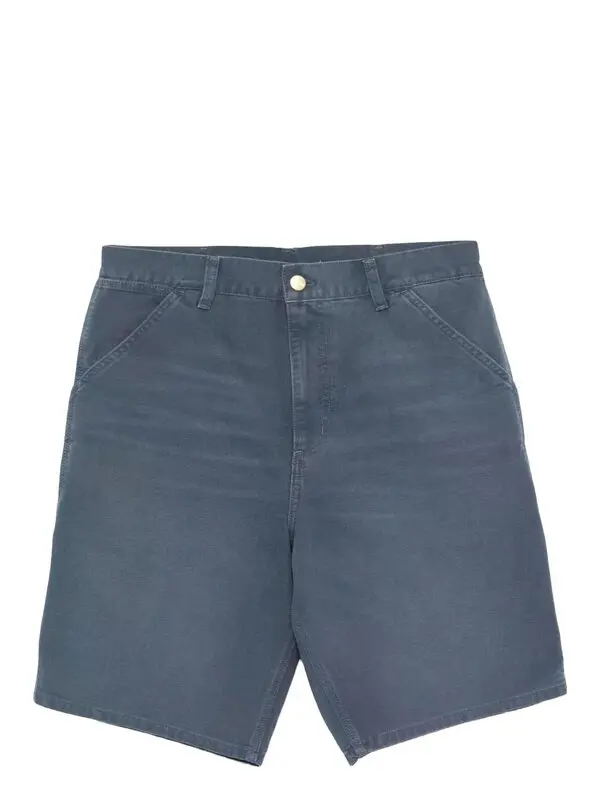 Carhartt Work In Progress Single Knee Shorts - Blue