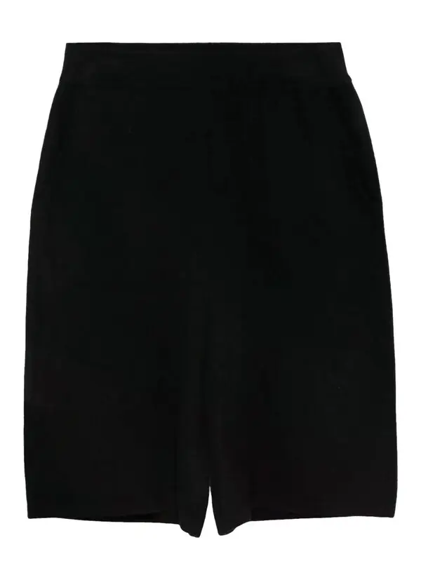Frenckenberger Cashmere Shorts - Black