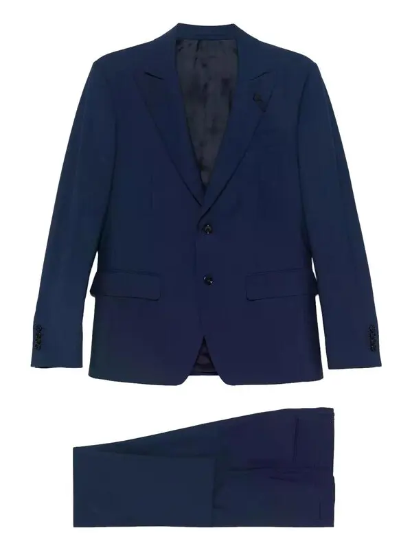 LARDINI Wool Suit - Blue