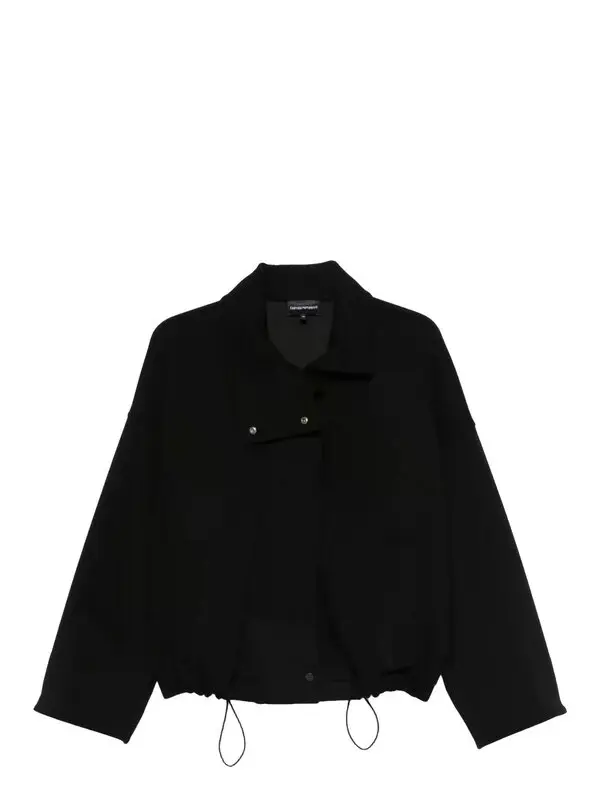 Emporio Armani Zip-up Jacket - Black