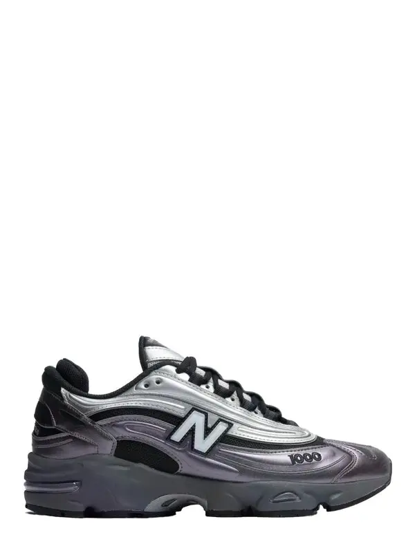 NEW BALANCE Metallic Lace-up Sneakers - Purple