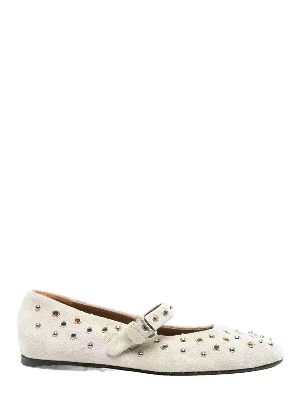 Dorothee Schumacher Embellished Ballerinas - Neutrals