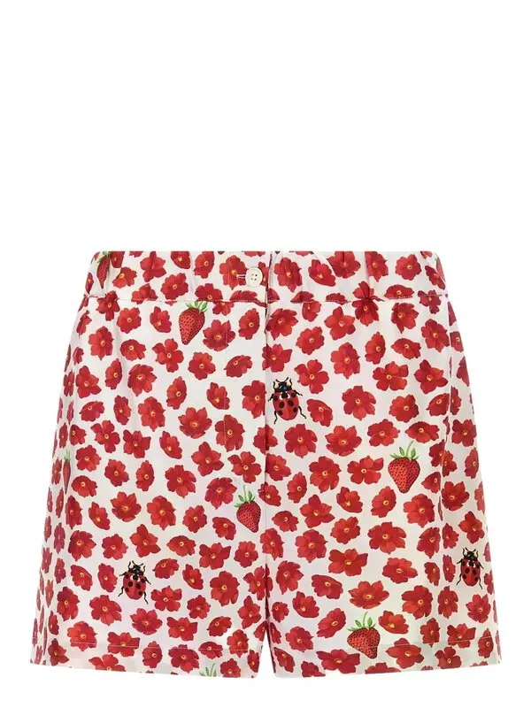 Versace Strawberry Garden Boxer Shorts - Red