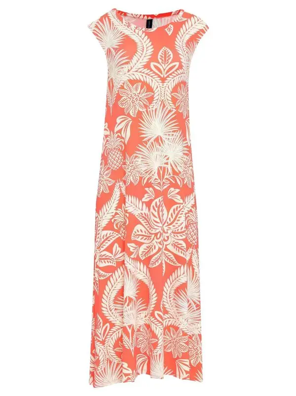 LYGIA & NANNY Tie Detailed Dress - Orange