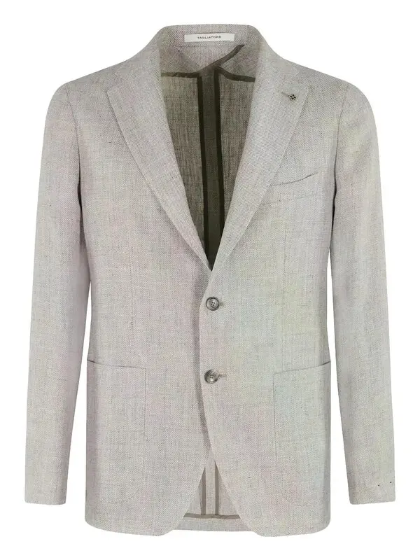 Tagliatore Brooch-detail Blazer - Neutrals