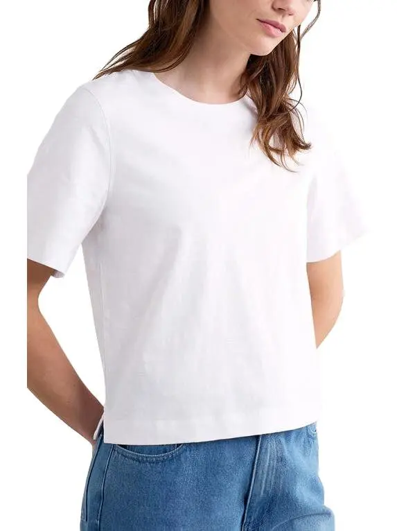 SEASALT CORNWALL Copseland Organic Cotton T-shirt - Salt
