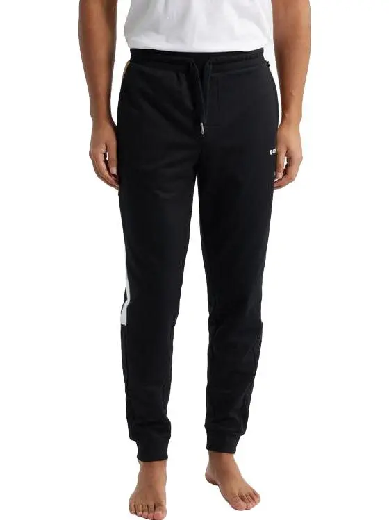 BOSS Iconic Cotton Joggers - Black