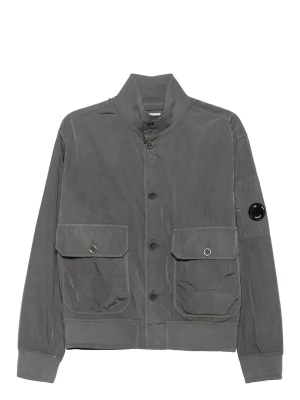 C.P. COMPANY Chrome-r Button Jacket - Grey