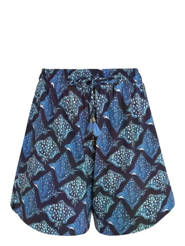 LYGIA & NANNY Cannes Bio Shorts - Blue