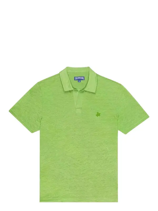 Vilebrequin Linen Polo Shirt - Green