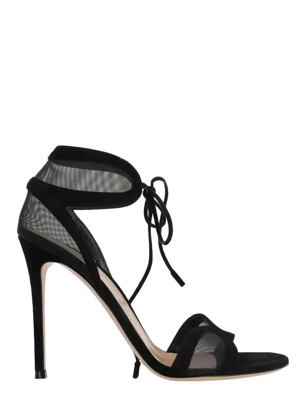 GIANVITO ROSSI 100mm Falene Sandals - Black