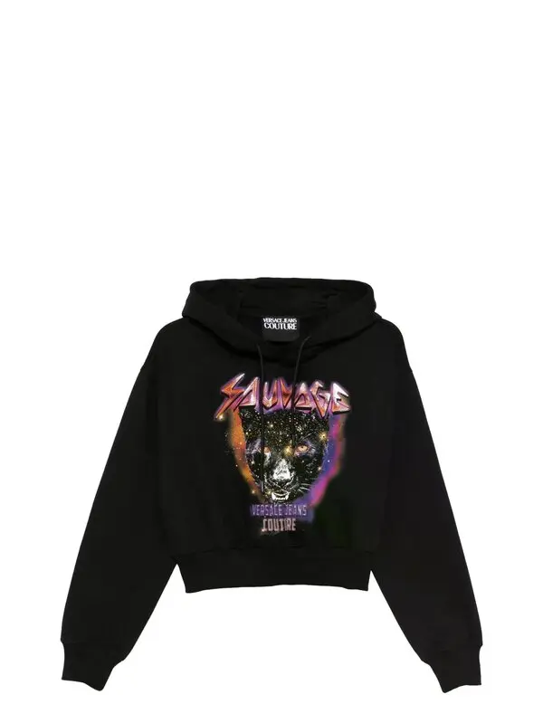 Versace Sauvage Hoodie - Black