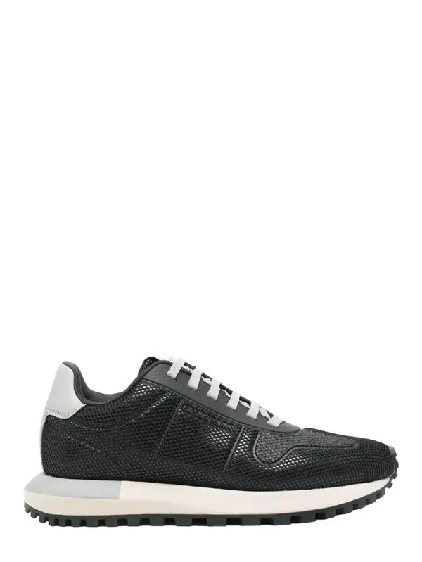 Emporio Armani Mesh Sneakers - Blue