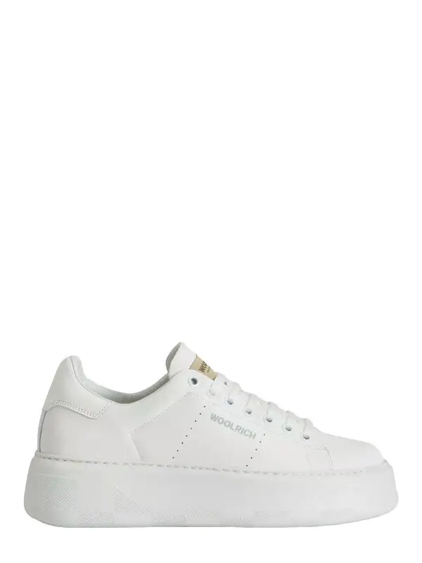 Woolrich Chunky Court Sneakers - White