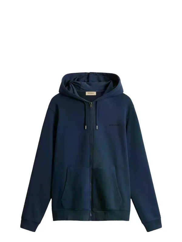 Woolrich Zip-up Hoodie - Blue