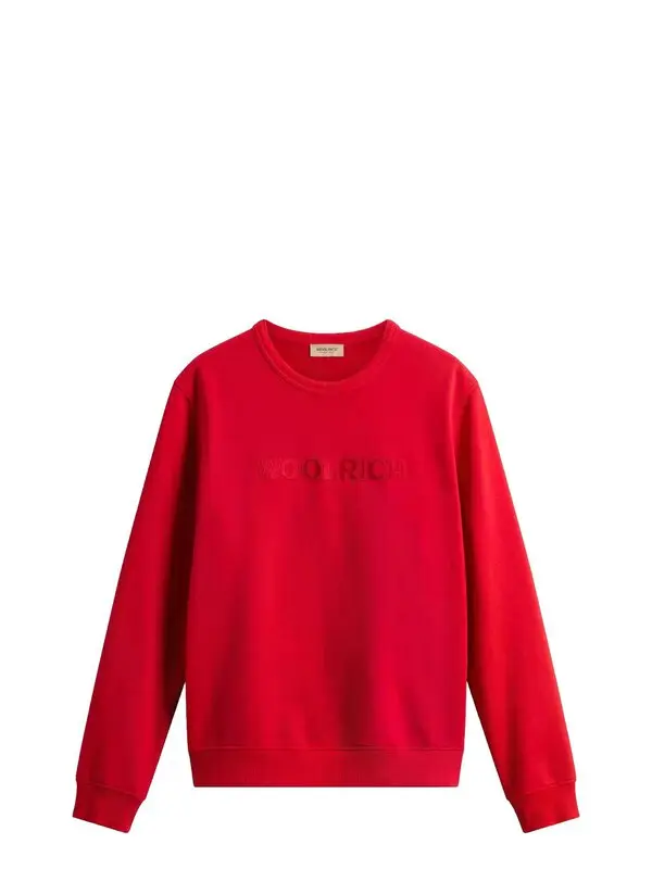 Woolrich Logo-embroidered Sweatshirt - Red